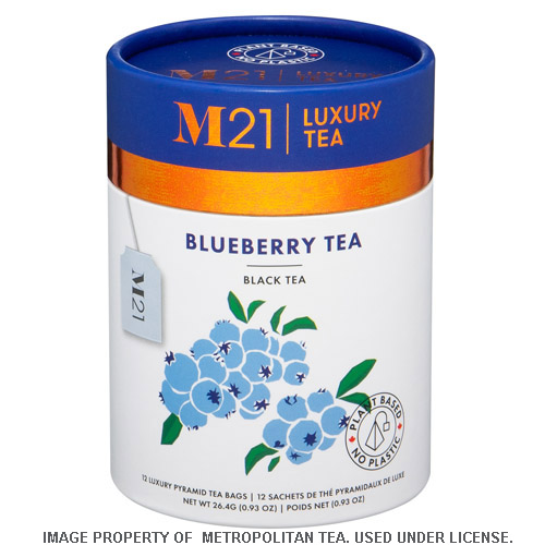 M21 Blueberry Tea Paper Can